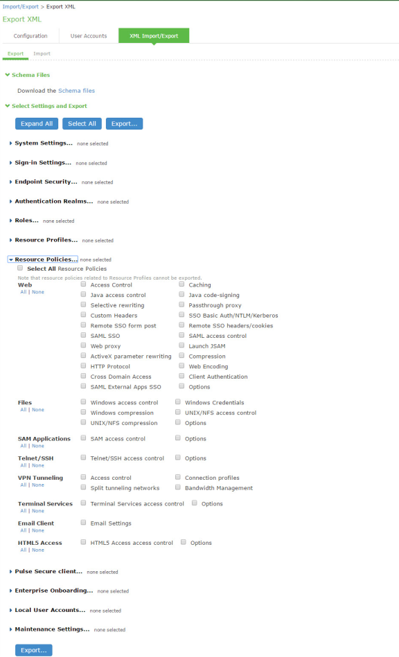 Configuration File Administration