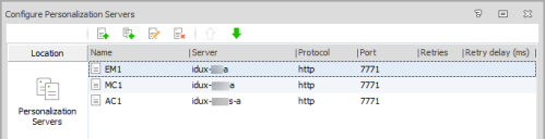 Personalization Server konfigurieren