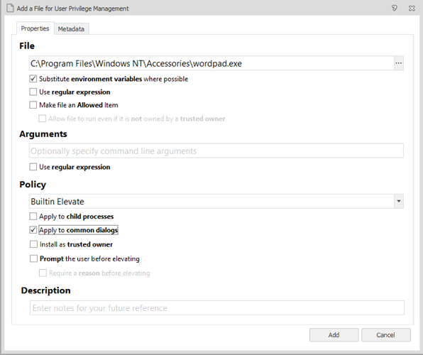 User Privilege Management Use Cases