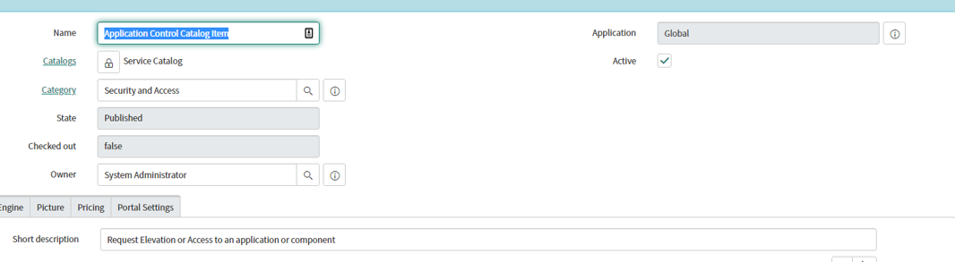 Creating A New Catalog Item In ServiceNow