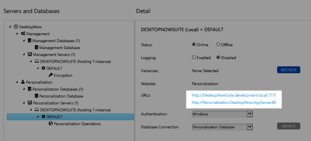Personalization Operations