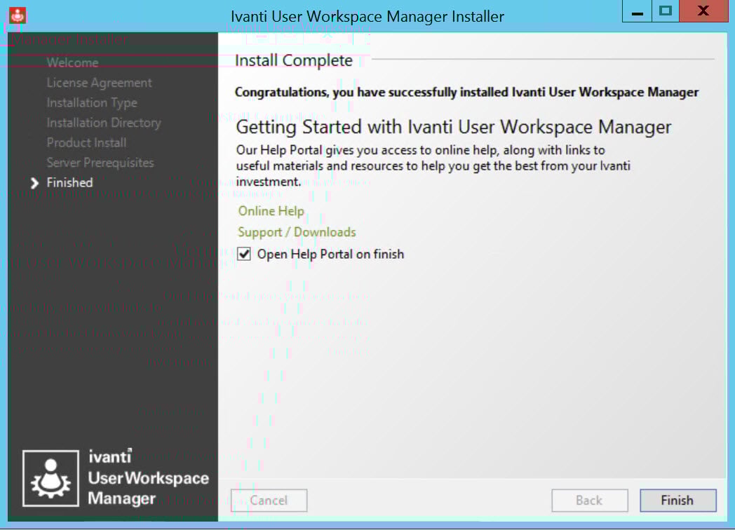 Client and Console Only Installation