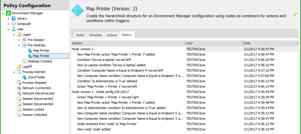 Configuration Change Tracking