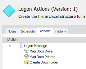 Logon/Logoff Message