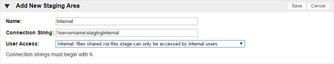 Create staging map points