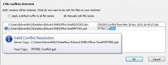 File Conflict Resolution