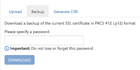 SSL Certificates
