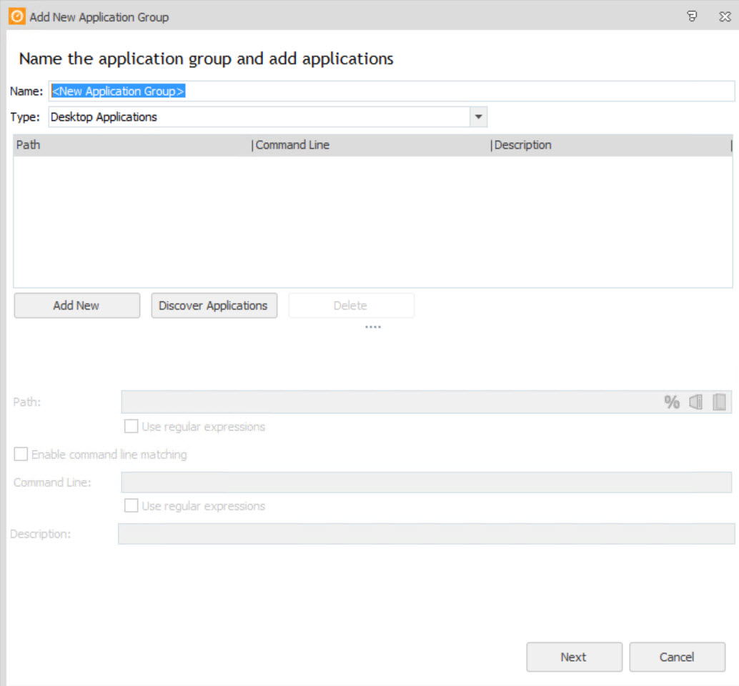 About Application Groups