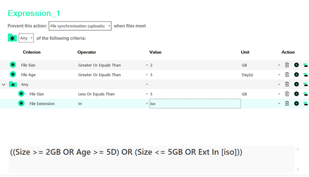 Windows Client Policy Tool - Sync Rules