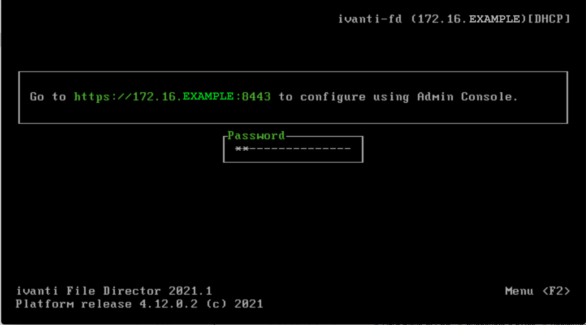Install and Start the File Director Appliance