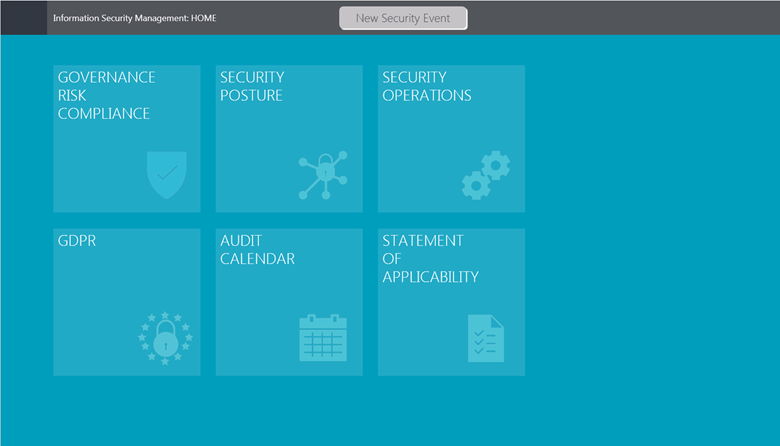 Cherwell ISMS Dashboards