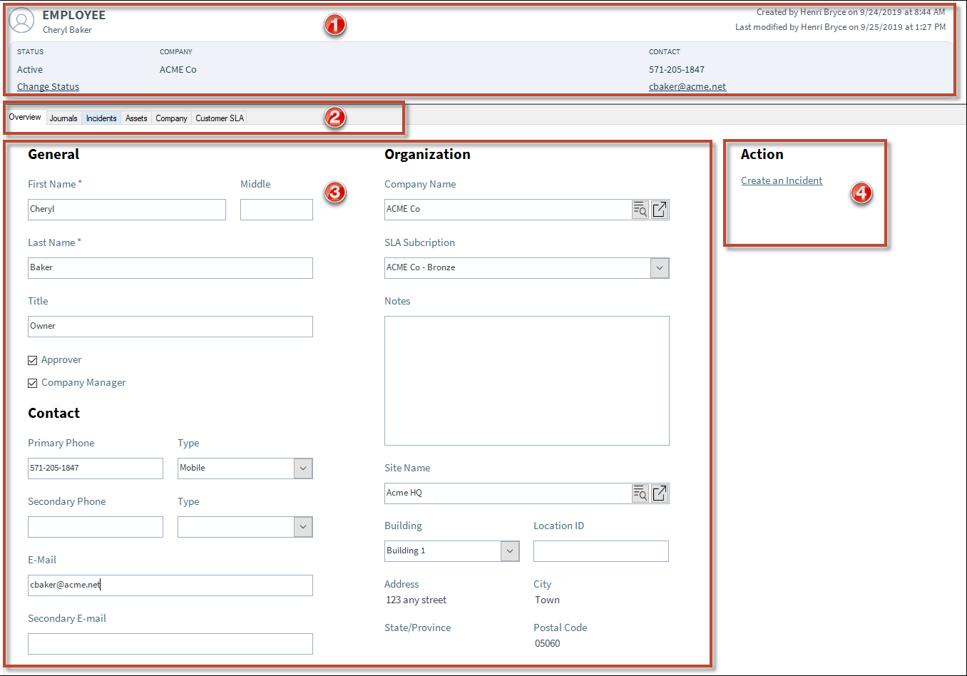 Customer - External Form