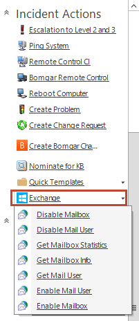 Using the Exchange Runbooks in CSM