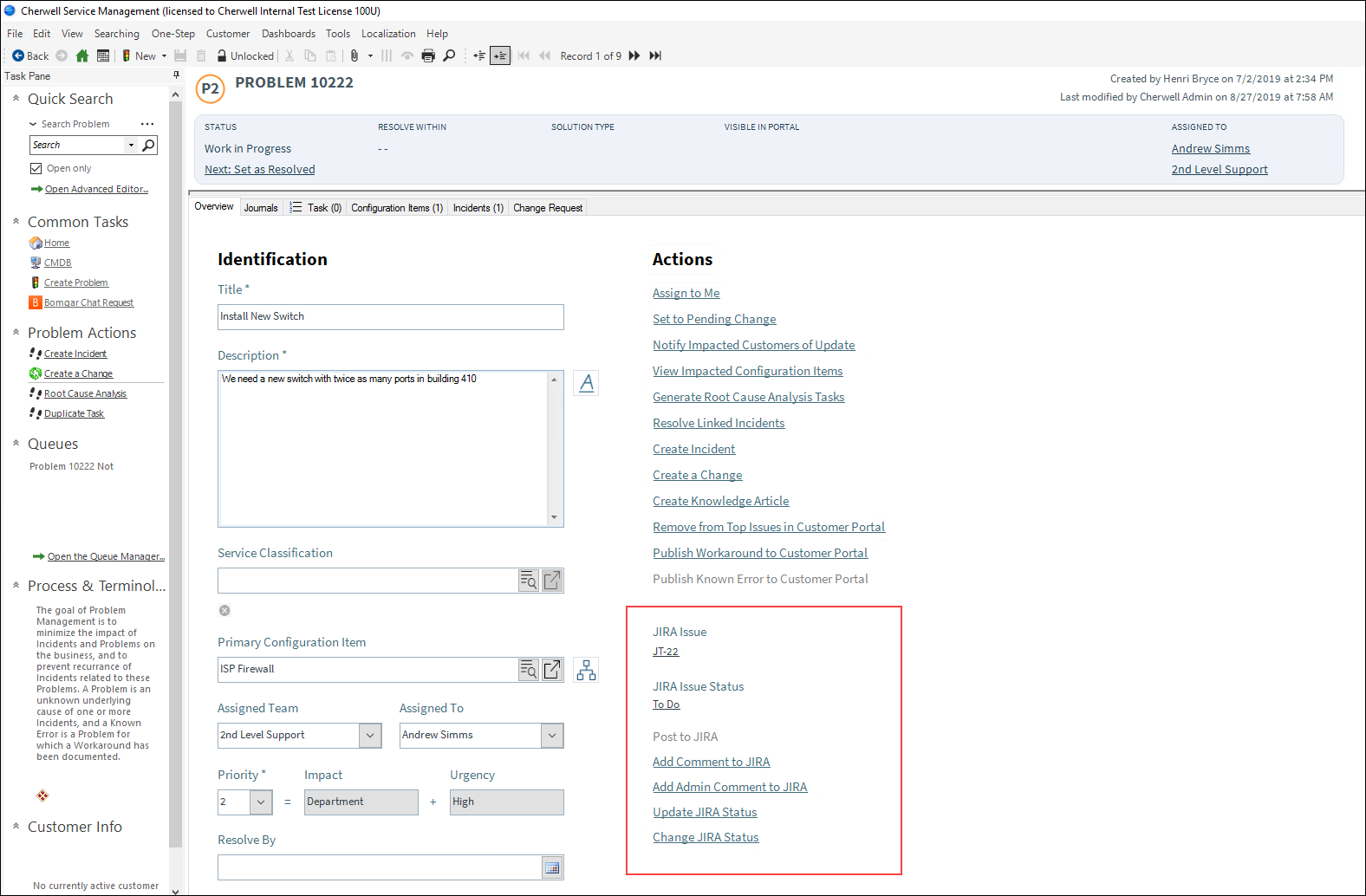 Configuring the JIRA mApp Solution