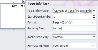 Modifying Page Number Properties