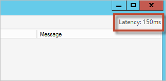 Define System Analyzer Latency