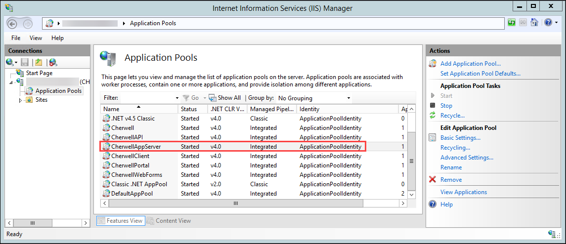 Troubleshooting Application Server Installations Using IIS