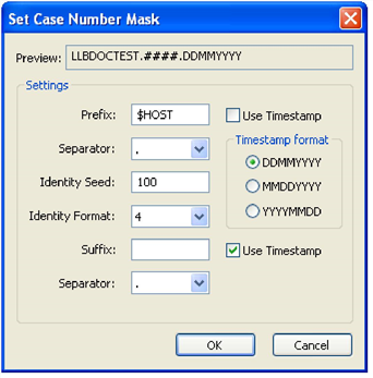 Case Manager Preferences