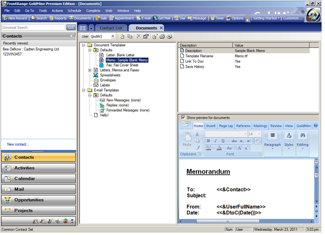 About the Document Center