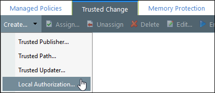 Apply a Local Authorization Policy, if Needed