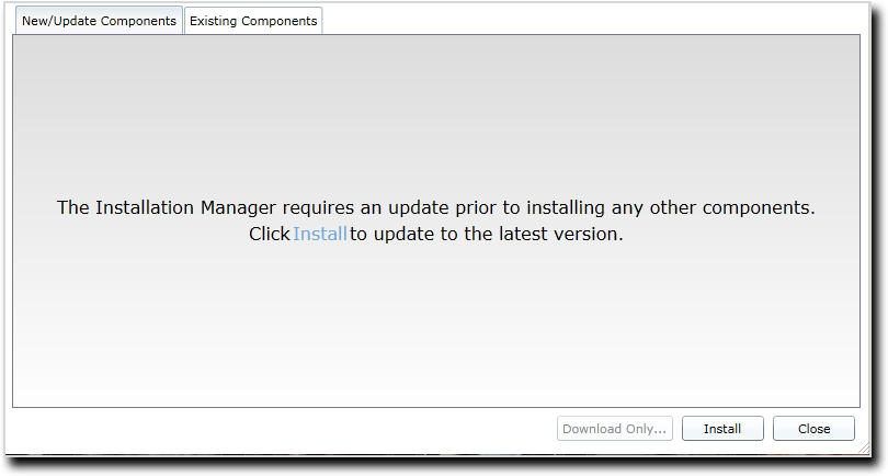 Installation Manager Reference