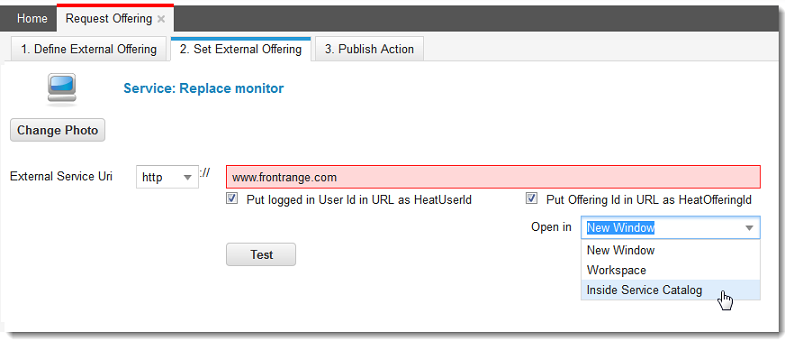 Working with External Offerings