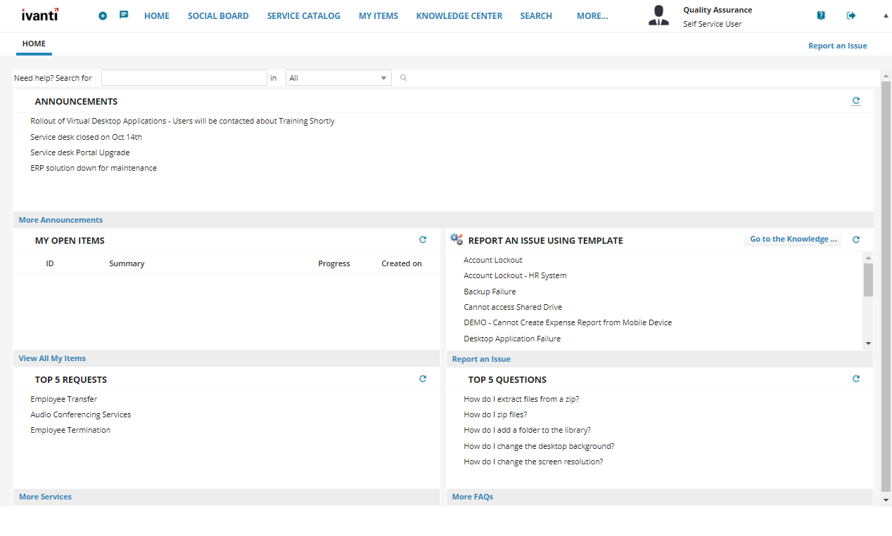 Using the Dashboard Center