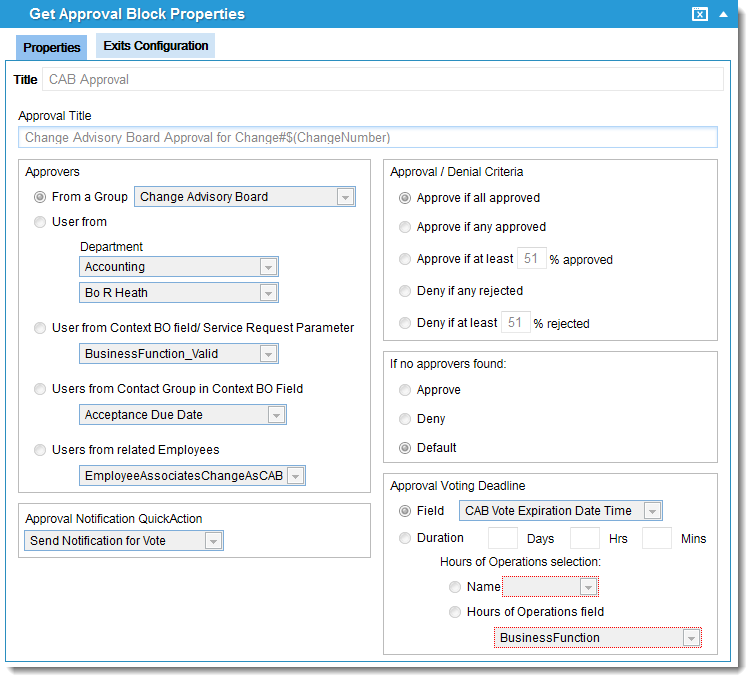 About the Change Approval Workflow