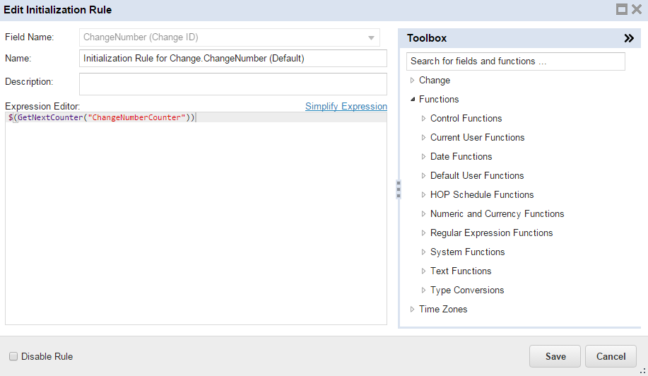 Using the Expression Editor