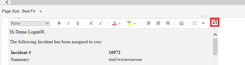 Resizing a pop-up Window