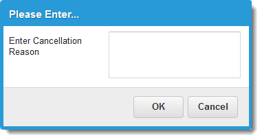 Example: Canceling a Workflow that is Awaiting Approval