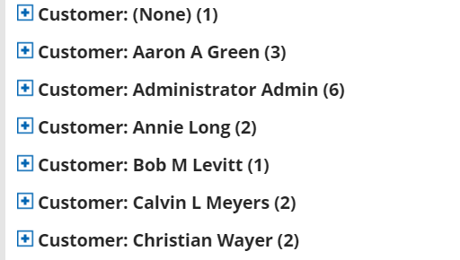 Grouping Records By Column Header