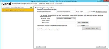 Central Config API Authentication