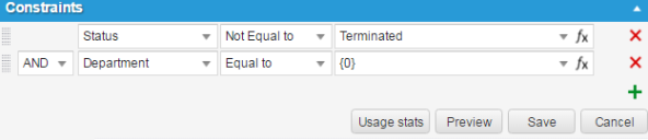Example: Configuring a Pick List for a Request Offering