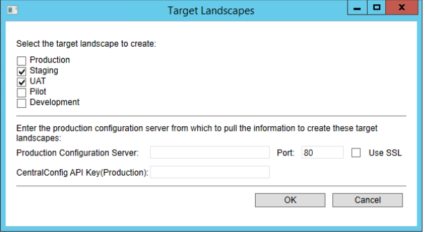 Configuring the Configuration Database