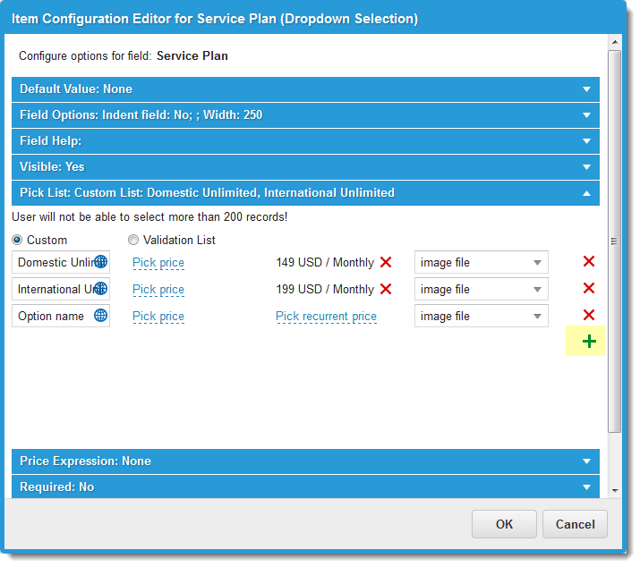 Working with Price Lists
