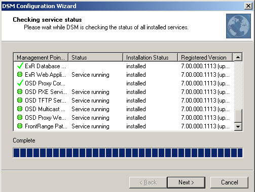 Installing the Central Management Point