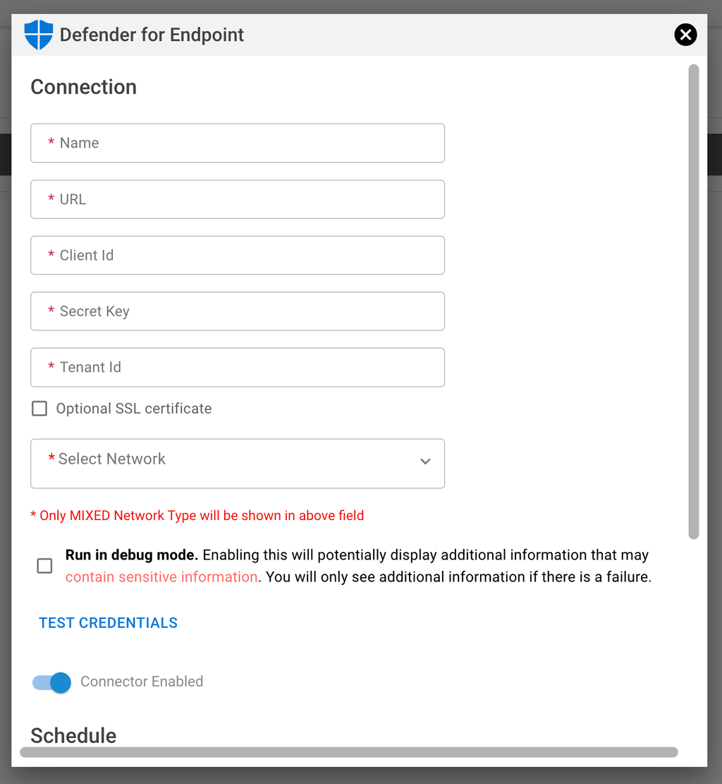 Microsoft Defender for Endpoint Connector Guide