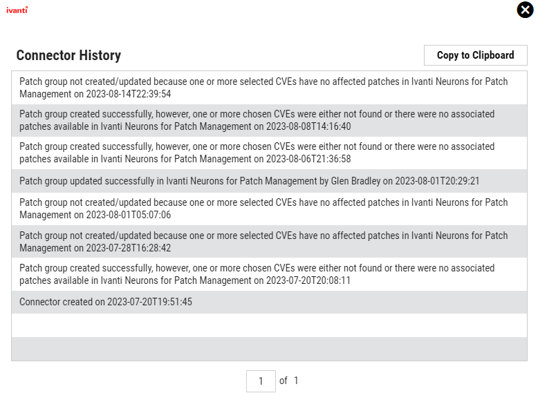 Ivanti Neurons for Patch Management Connector Guide
