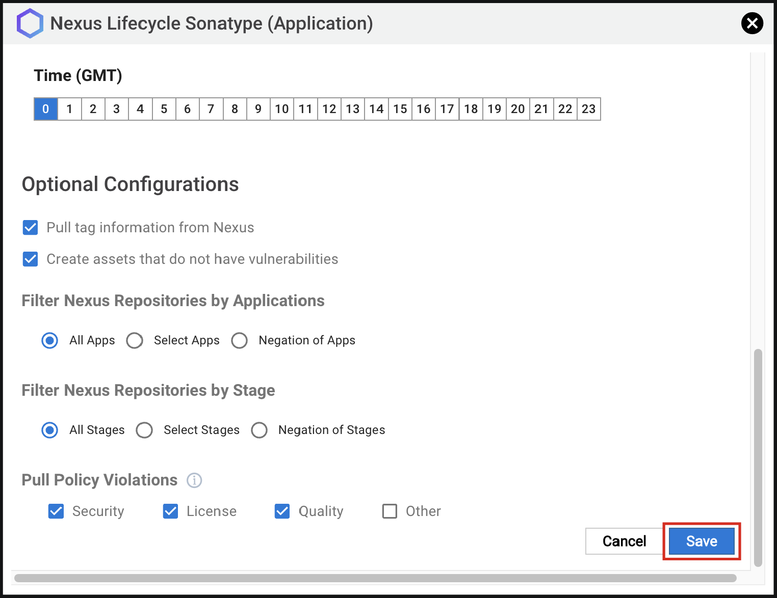 Sonatype Nexus Lifecycle Connector Guide