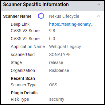 Sonatype Nexus Lifecycle Connector Guide