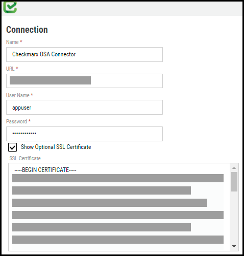 Checkmarx Open Source Analysis (OSA) Connector Guide