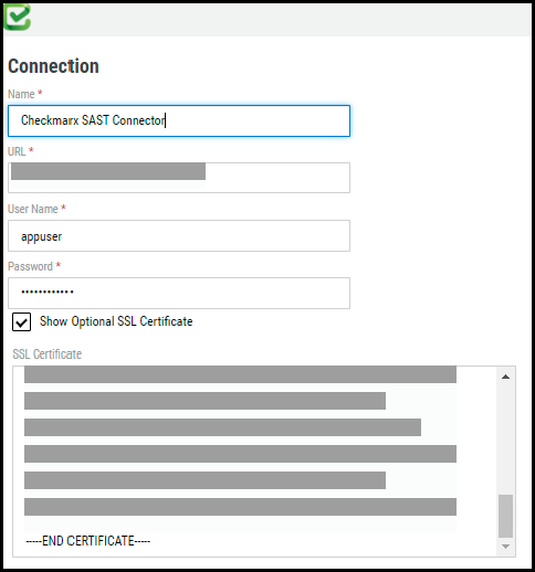 Checkmarx Static Application Security Testing (SAST) Connector Guide