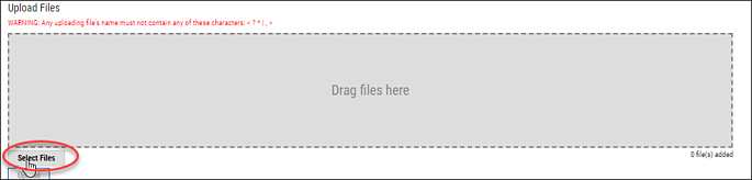 Manually Uploading Scan Files