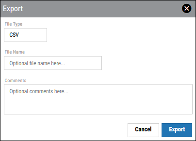 Exporting Tag Data as a CSV File