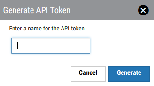 Generating an API Token