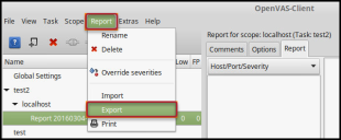 Greenbone OpenVAS Data Export Guide