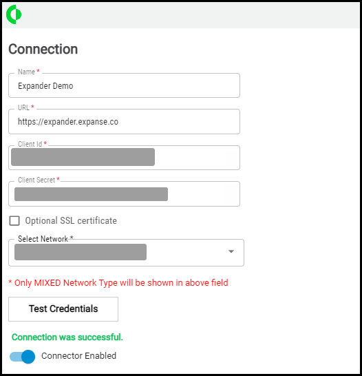 Palo Alto Xpanse - Expander Connector Guide