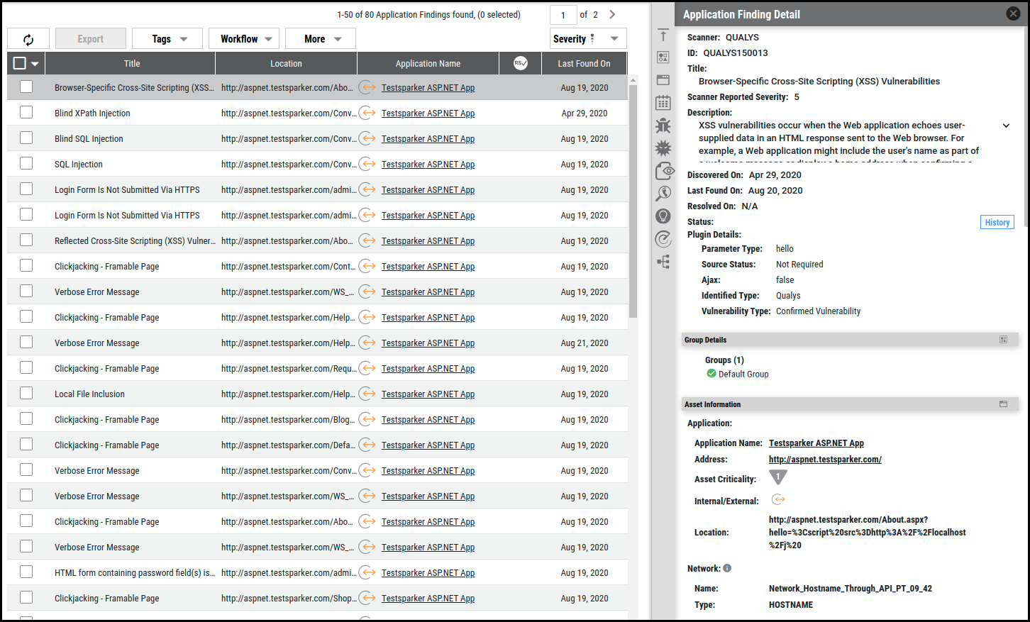 Qualys Web Application Scanning (WAS) Connector Guide