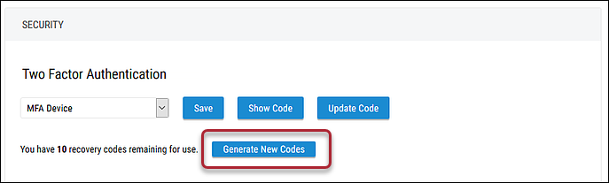 Setting Up a Multi-Factor Authentication (MFA) Device
